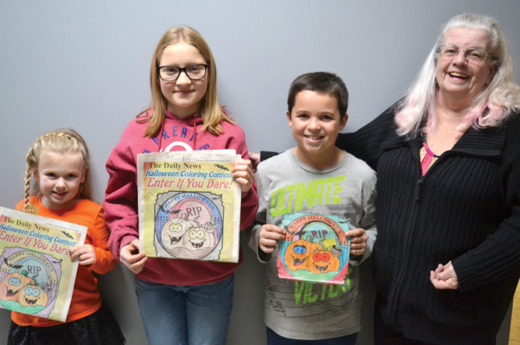 Coloring contest winners | News, Sports, Jobs - The Daily News